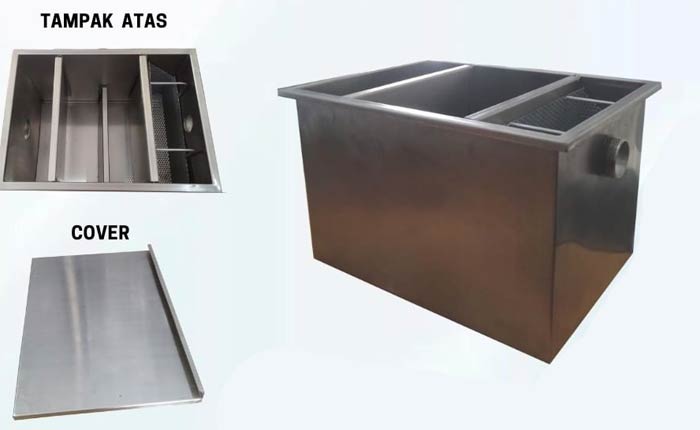 Grease Trap with Cover | Nagamaro