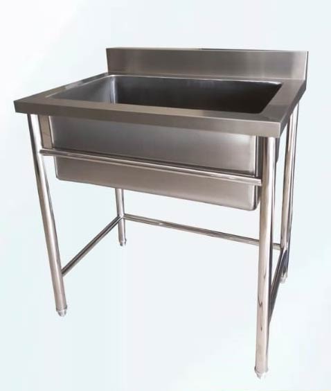 Pot Sink with Splash Back *With Cross Bar | Nagamaro
