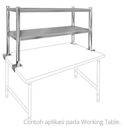 Table Extra Shelf, TES-180 | Nagamaro