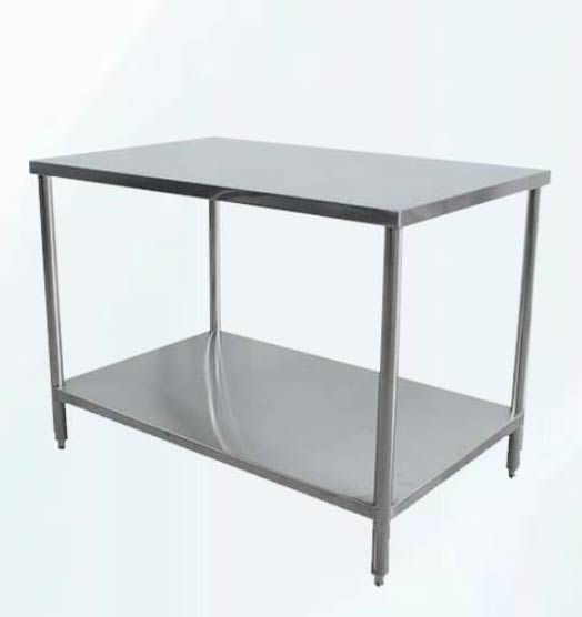 Work Table without Splash Back 1 Undershelf | Nagamaro