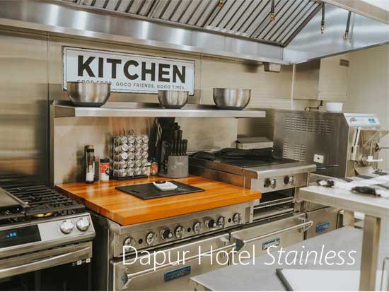 Dapur Hotel Stainless yang mengutamakan Kualitas | Nagamaro